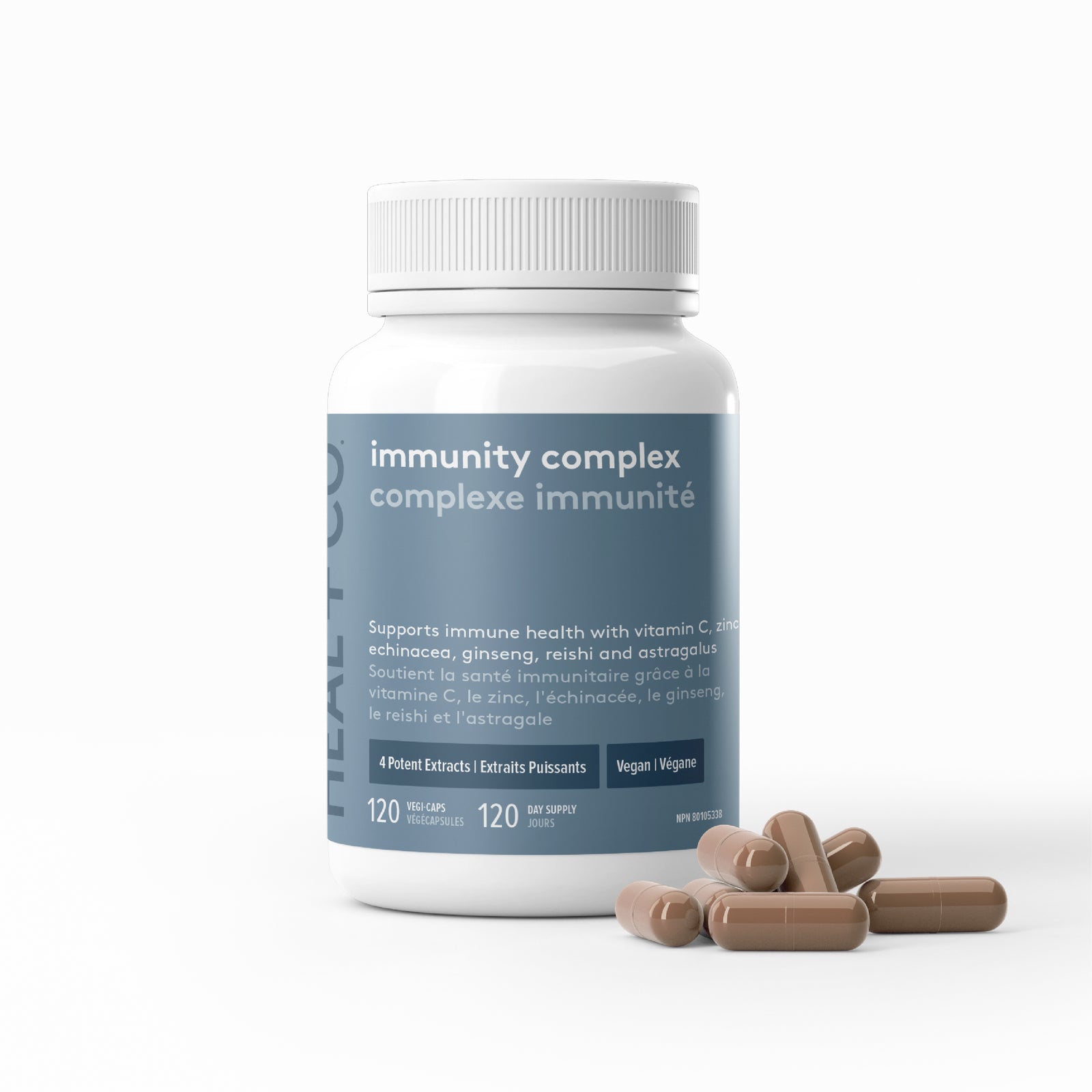 Heal + Co. Immunity Complex 500 mg capsules