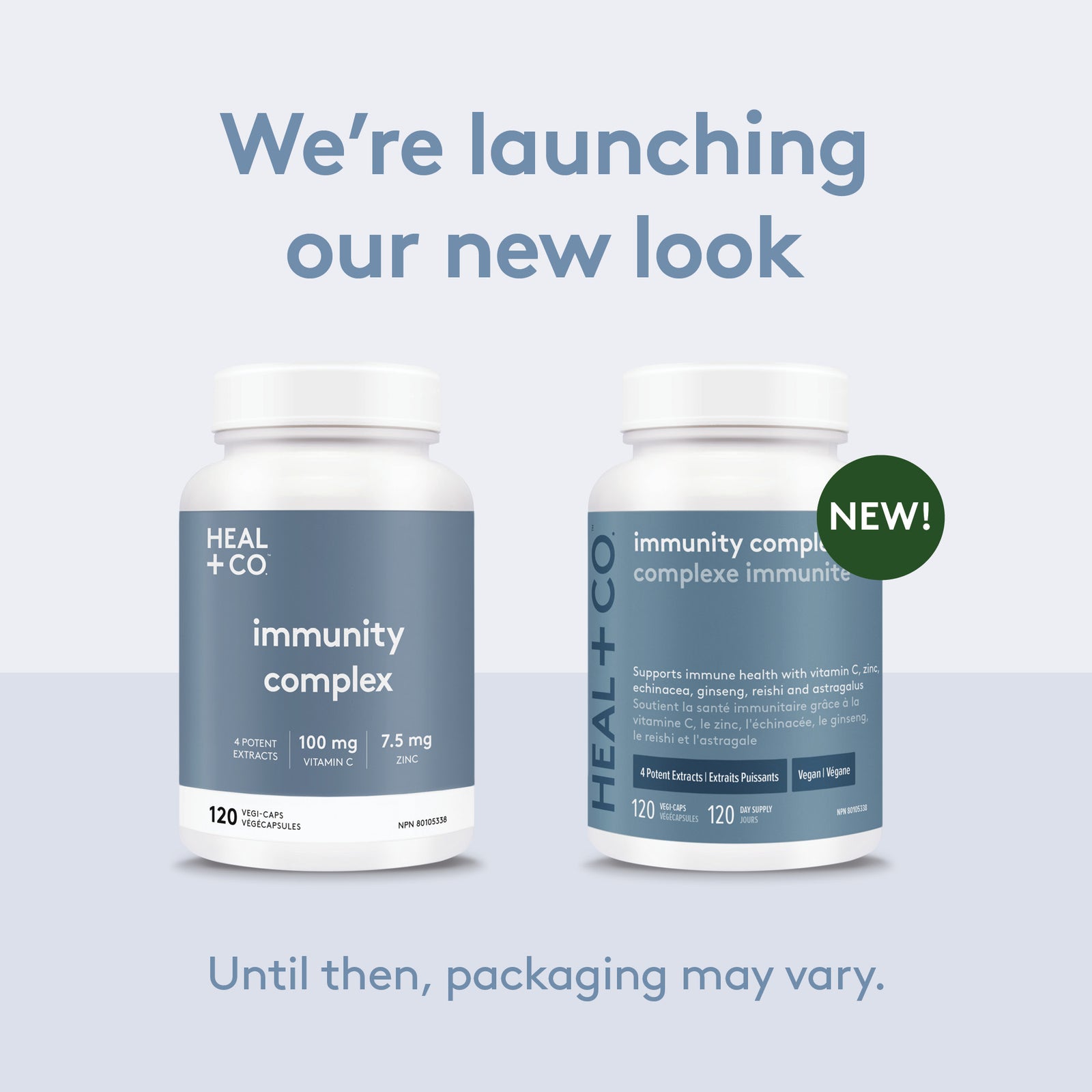 Heal + Co. Immunity Complex 500 mg capsules