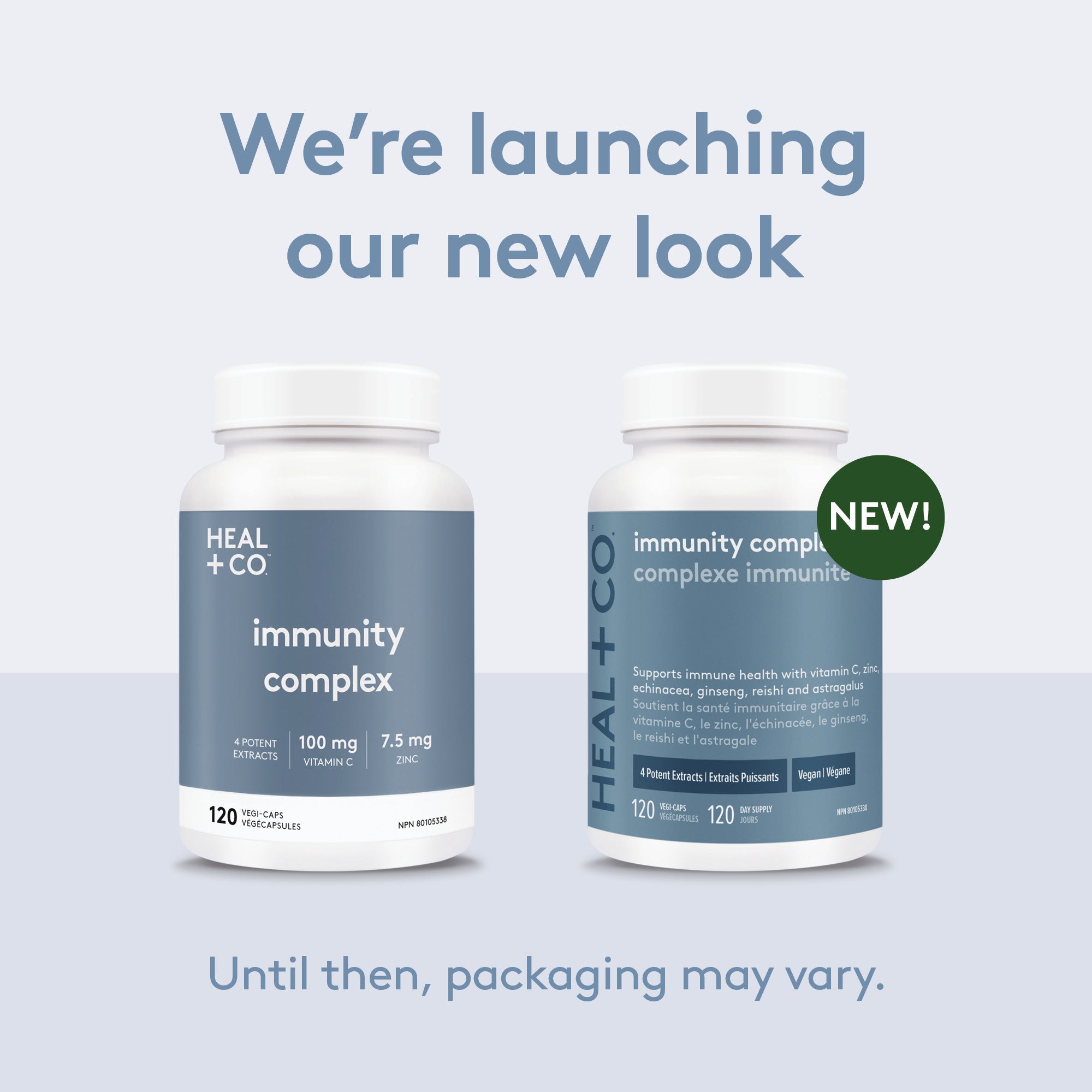 Heal + Co. Immunity Complex 500 mg capsules